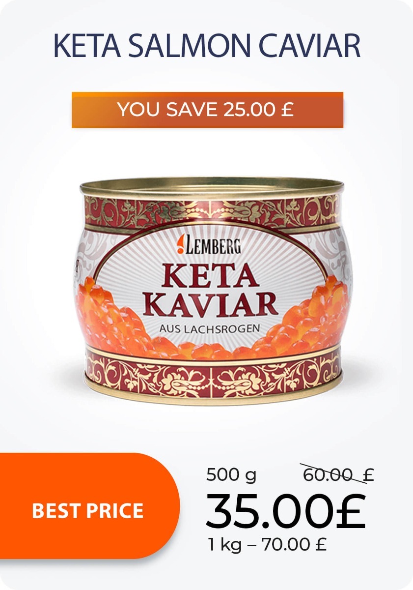 Buy Caviar online with delivery | Lemberg Caviar Shop UK