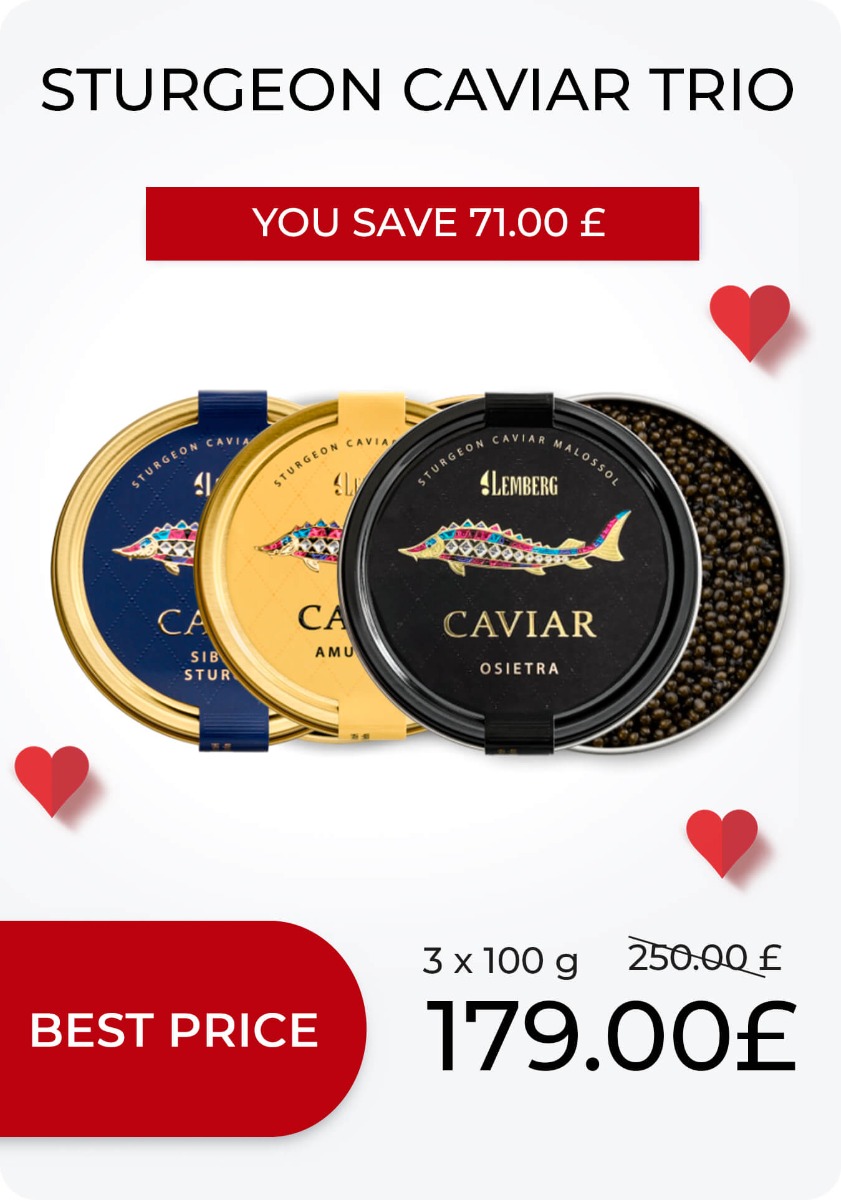 Buy Caviar online with delivery | Lemberg Caviar Shop UK