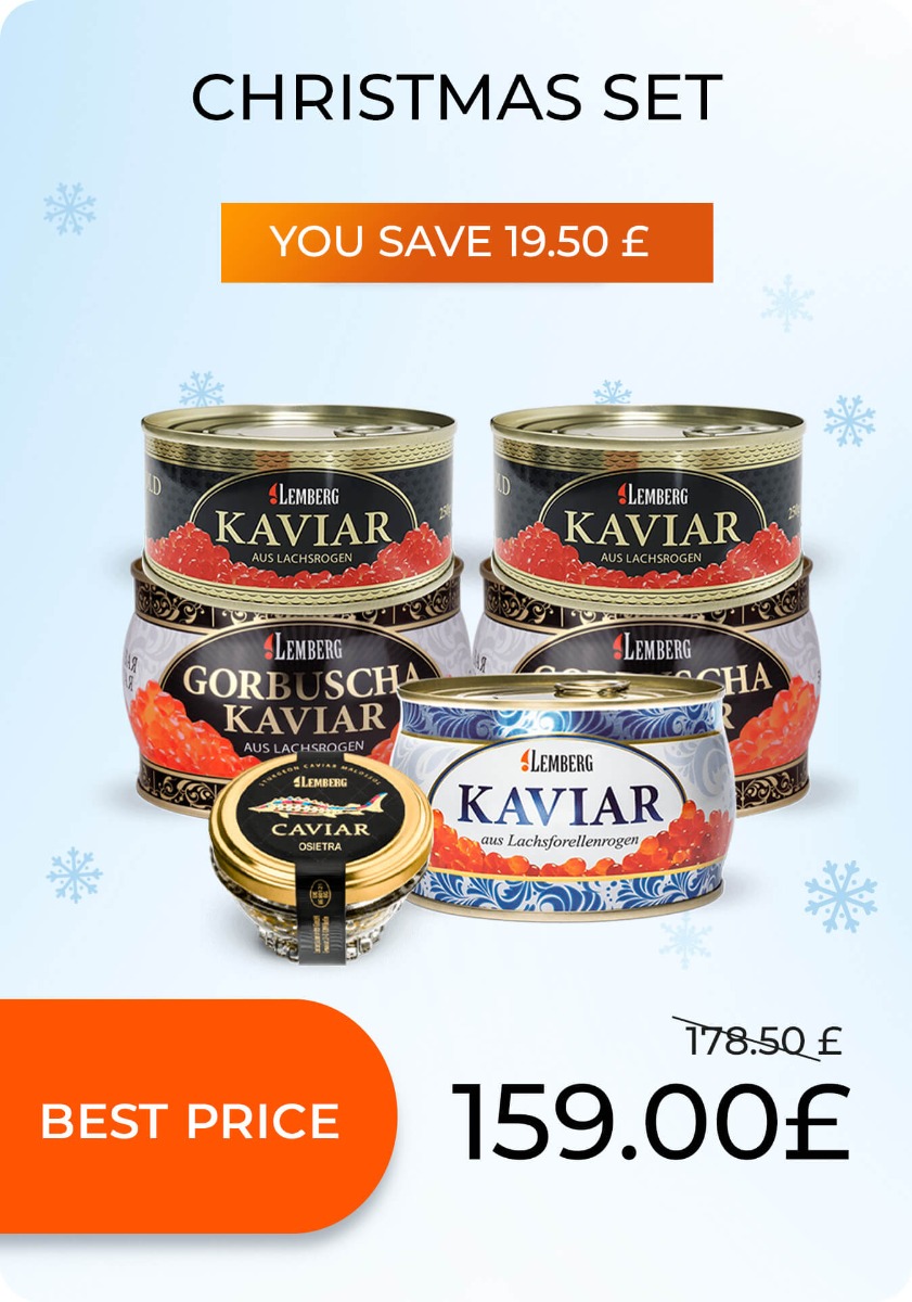 Buy Caviar online with delivery | Lemberg Caviar Shop UK