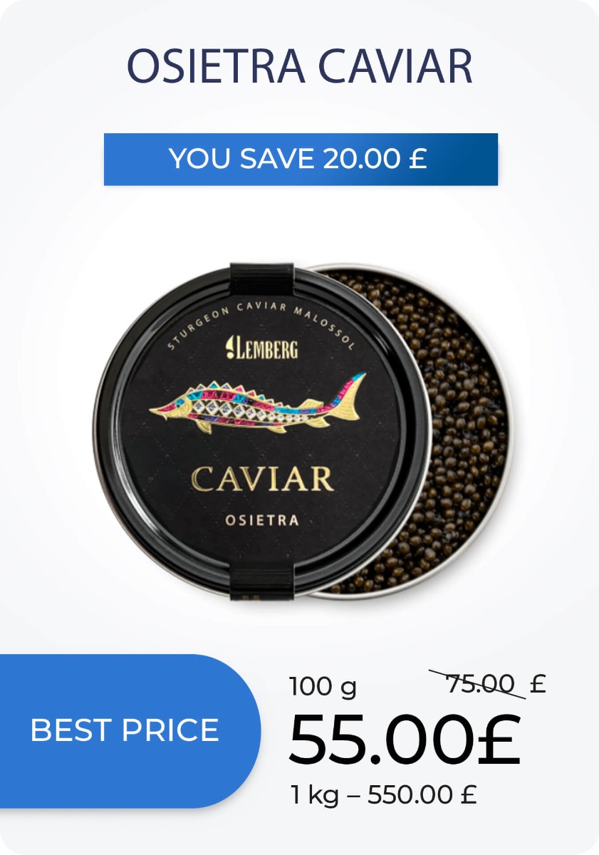 Buy Caviar online with delivery | Lemberg Caviar Shop UK