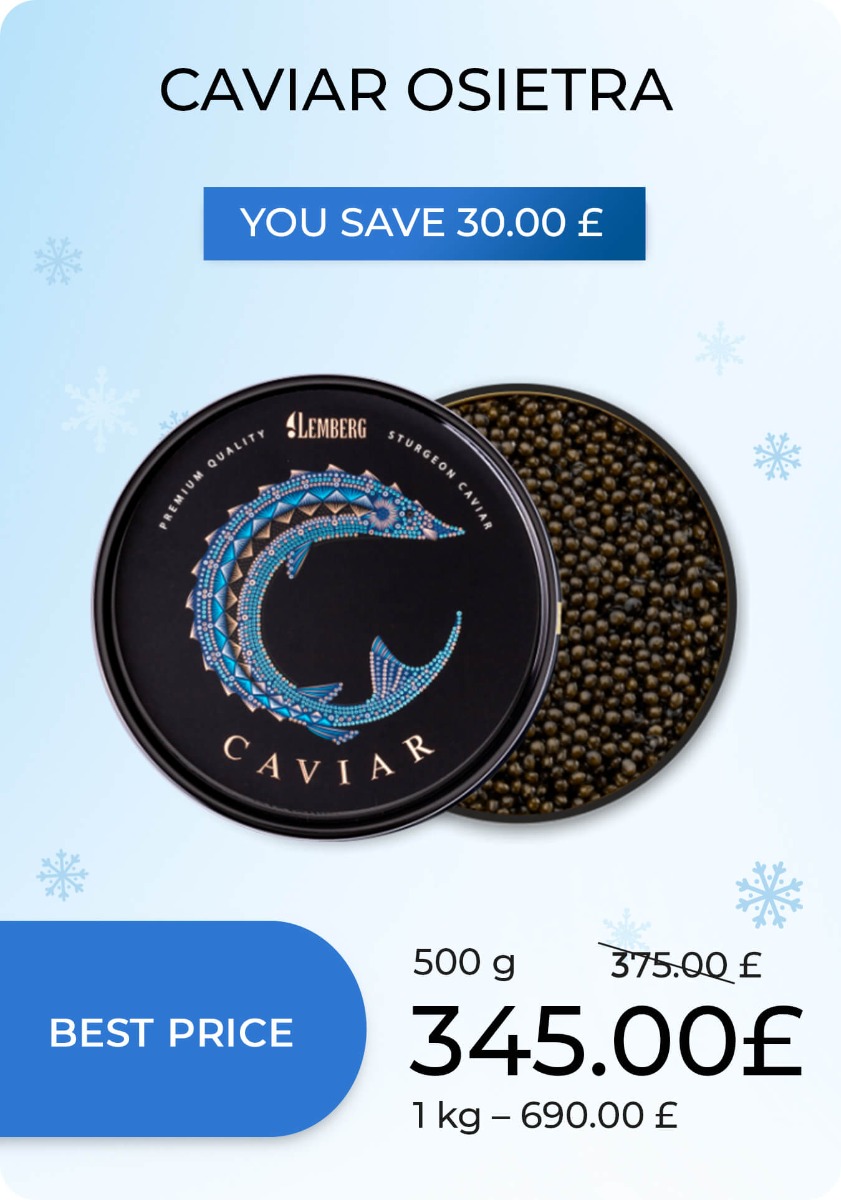 Buy Caviar online with delivery | Lemberg Caviar Shop UK