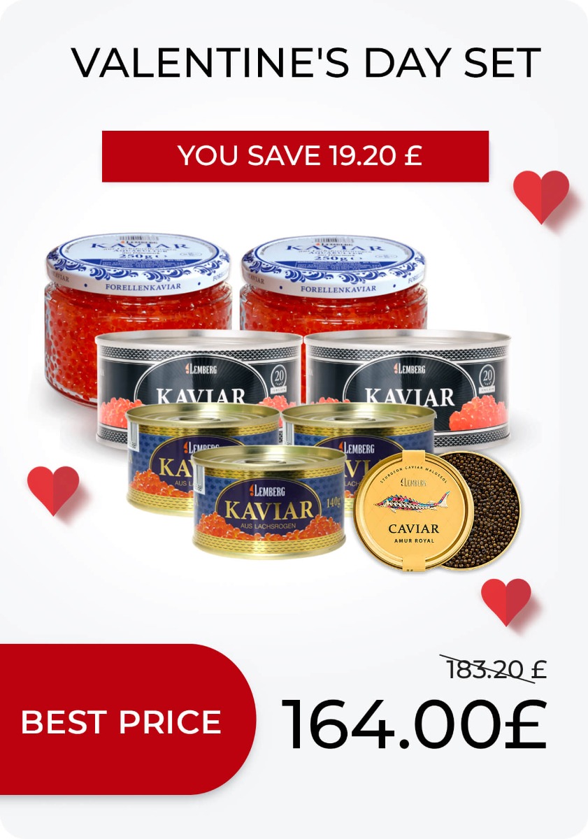 Buy Caviar online with delivery | Lemberg Caviar Shop UK
