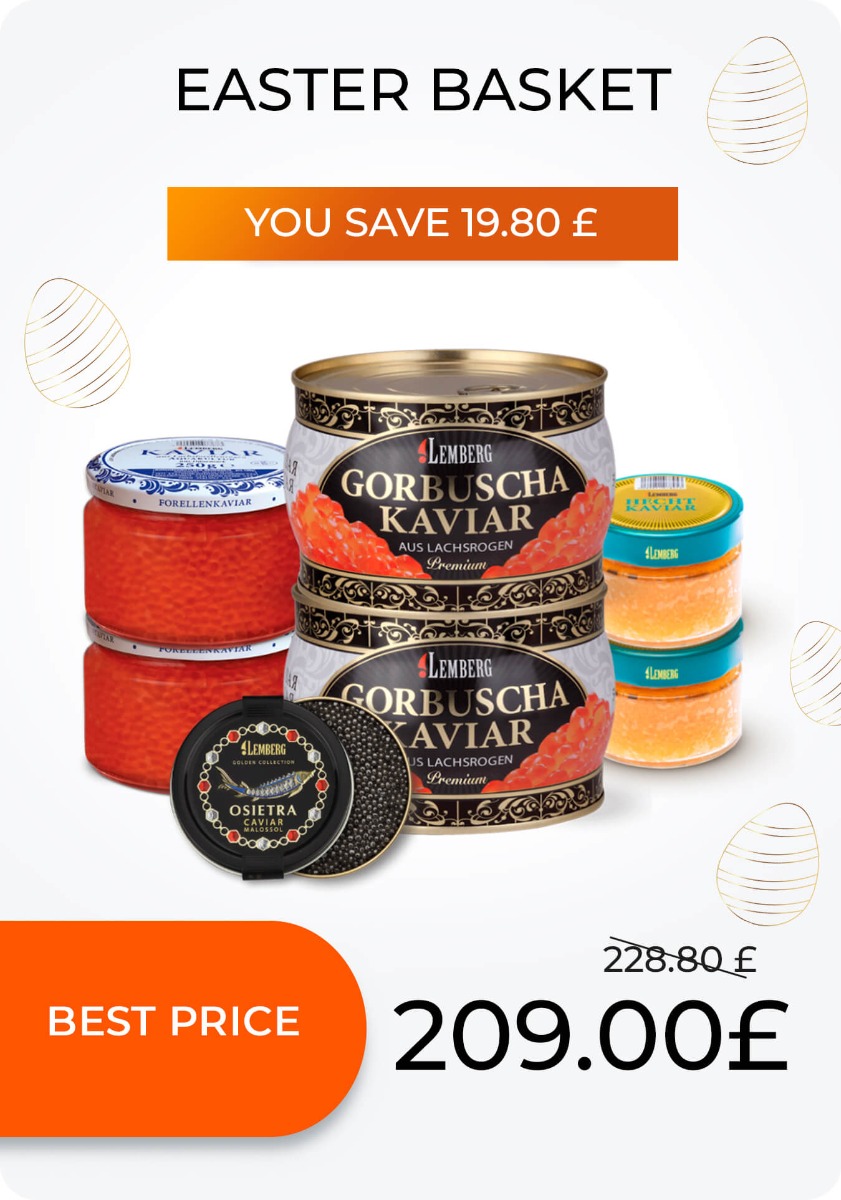 Buy Caviar online with delivery | Lemberg Caviar Shop UK