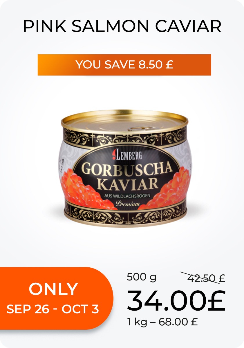 Buy Caviar online with delivery | Lemberg Caviar Shop UK